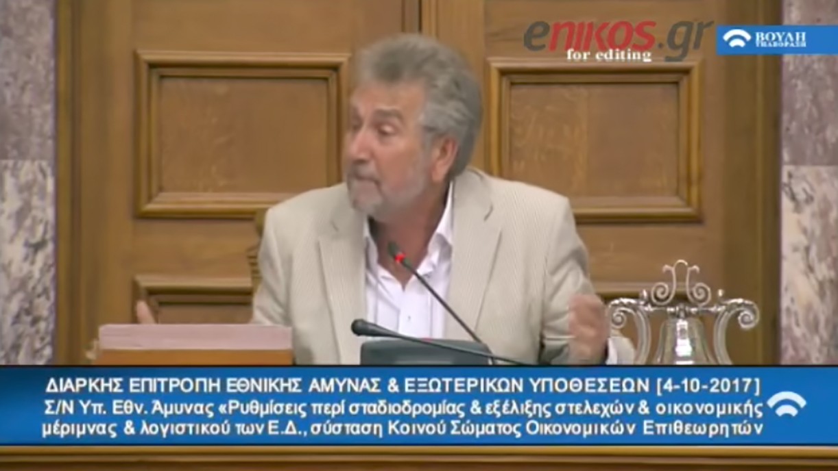 Άγριος καβγάς στη Βουλή μεταξύ Καμμένου-Δαβάκη και στη μέση ...