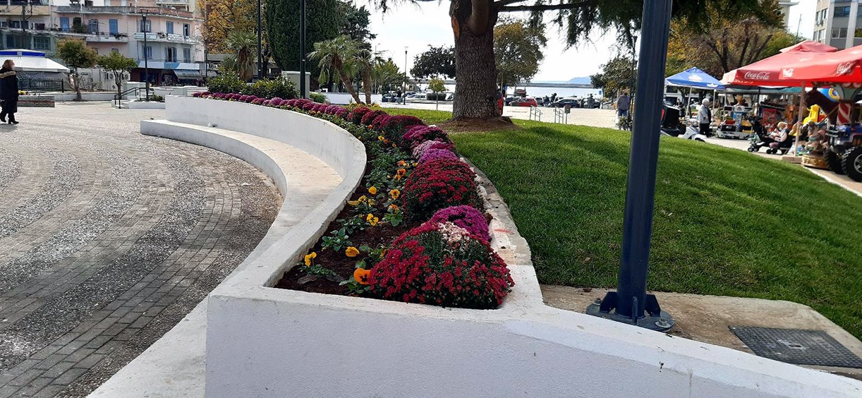 Δήμος Καβάλας: «Άνθισε» η κεντρική πλατεία της πόλης [φωτογραφίες ...