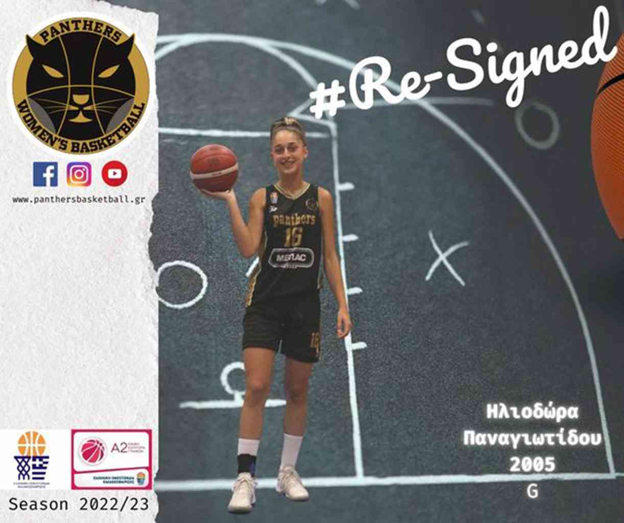 Πάνθηρες Καβαλας: Συνεχίζει στο ρόστερ η Ηλιοδώρα Παναγιωτίδου - KAVALA ...