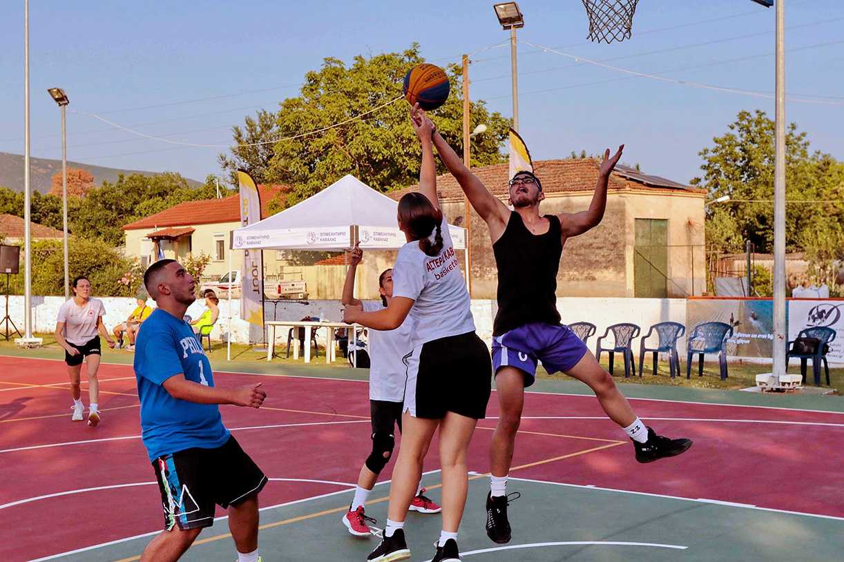 Δήμος Καβάλας: Τουρνουά μπάσκετ 3×3 στο Δάτο - KAVALA POST