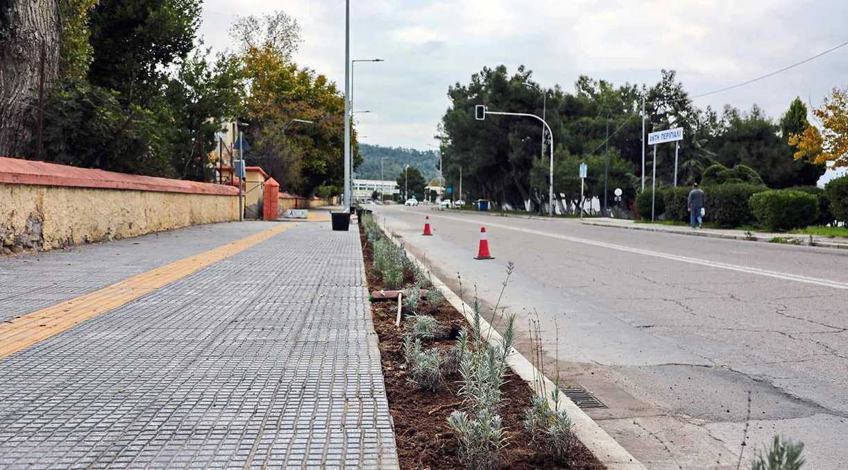 Δήμος Καβάλας: «Άνθισε» η ανατολική είσοδος της πόλης [φωτογραφίες ...