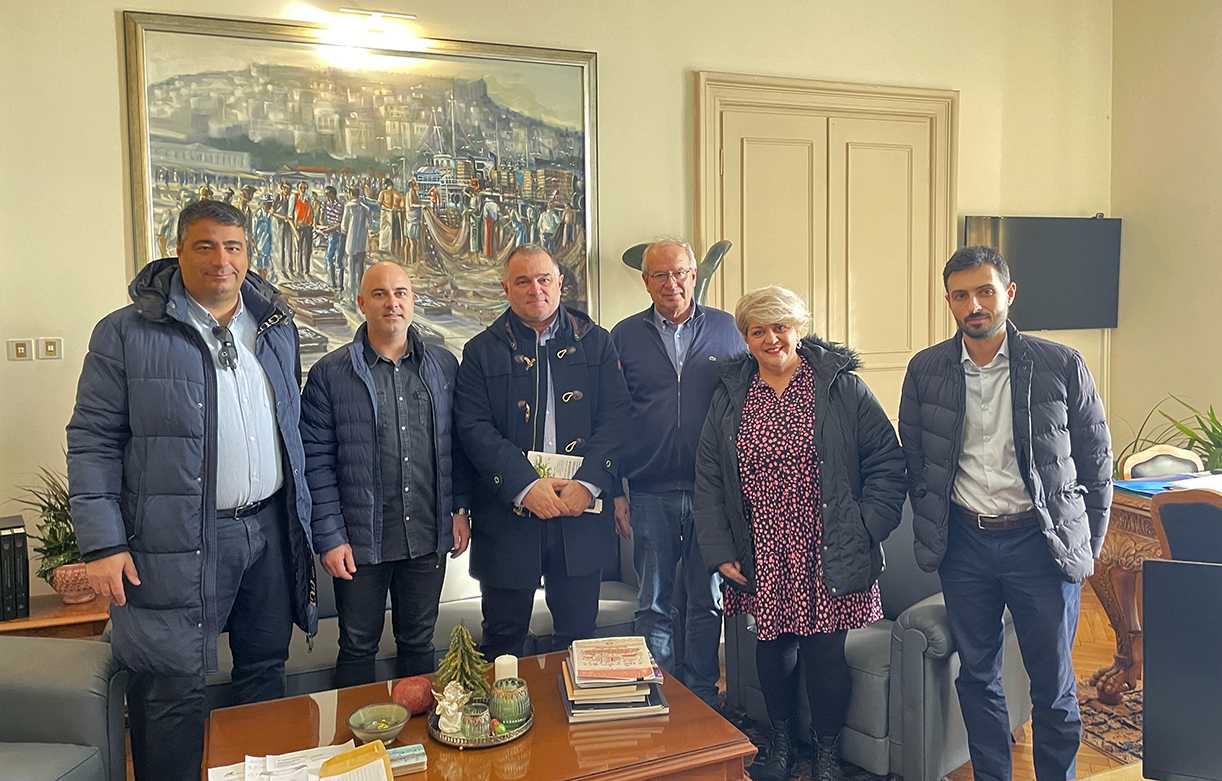 Κλιμάκιο του ΠΑΣΟΚ Καβάλας σε ΓΕΩΤΕΕ ΑΜ, Δήμο Καβάλας και Πυροσβεστική ...