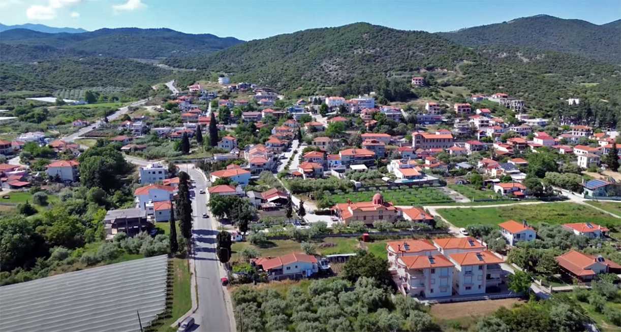 Άγιος Ανδρέας: Μια καταπράσινη γωνιά του Δήμου Παγγαίου [drone video] - KAVALA POST