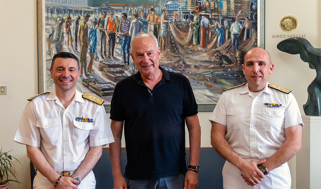 Θόδωρος Μουριάδης: Συνάντηση με τον νέο και τον απερχόμενο διοικητή της ...