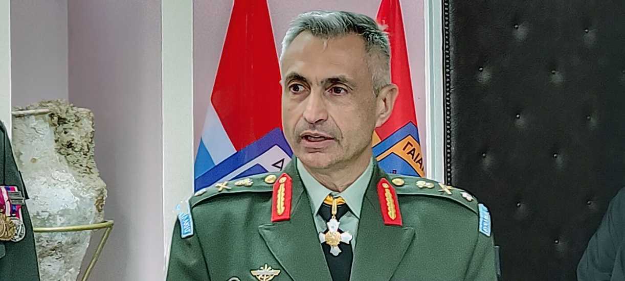 Ο Υποστράτηγος Αριστείδης Καβαρλίγκος νέος διοικητής της ΧΧ Μεραρχίας ...